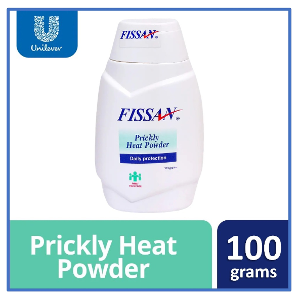 Fissan Prickly Heat Cooling Powder Daily Protection (with Talc) - 100 g ...