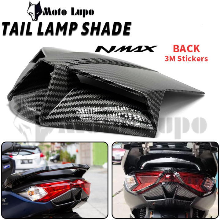 Moto Lupo Nmax V2 Tail Light Lower Cover Carbon / Rear Tail Lamp ...