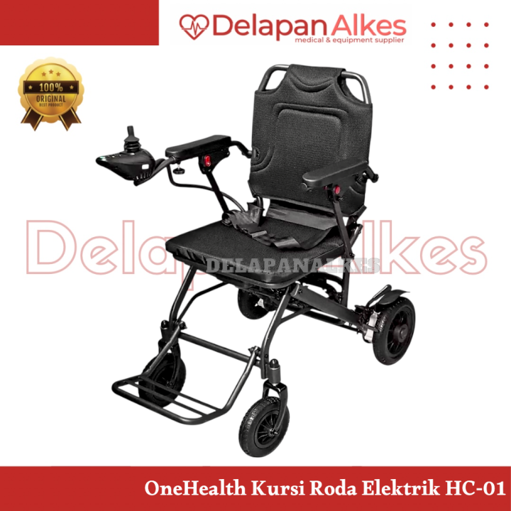 OneHealth Kursi Roda Travel Elektrik HC-01 HealthCare Paling Ringan ...