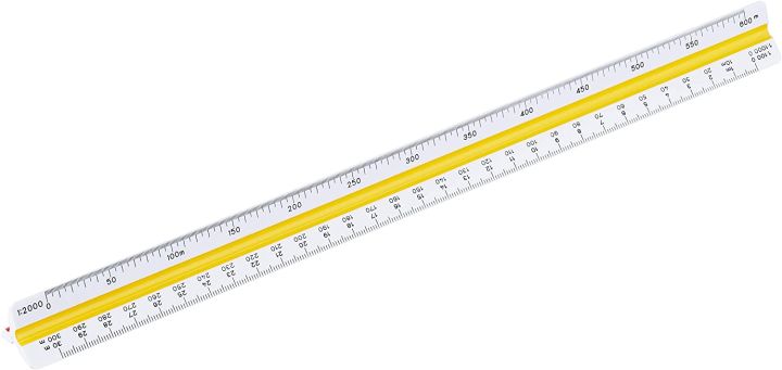 ROTRING Triangle scale ruler size 30 cm made in Germany | Lazada PH