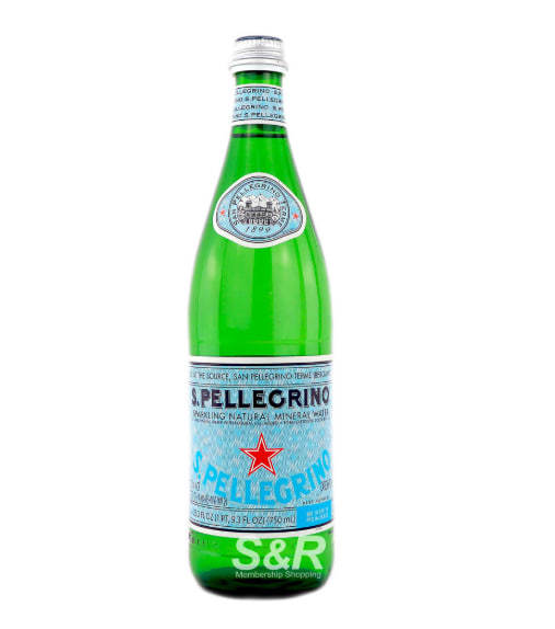 San Pellegrino Sparkling Natural Mineral Water 750mL | Lazada PH