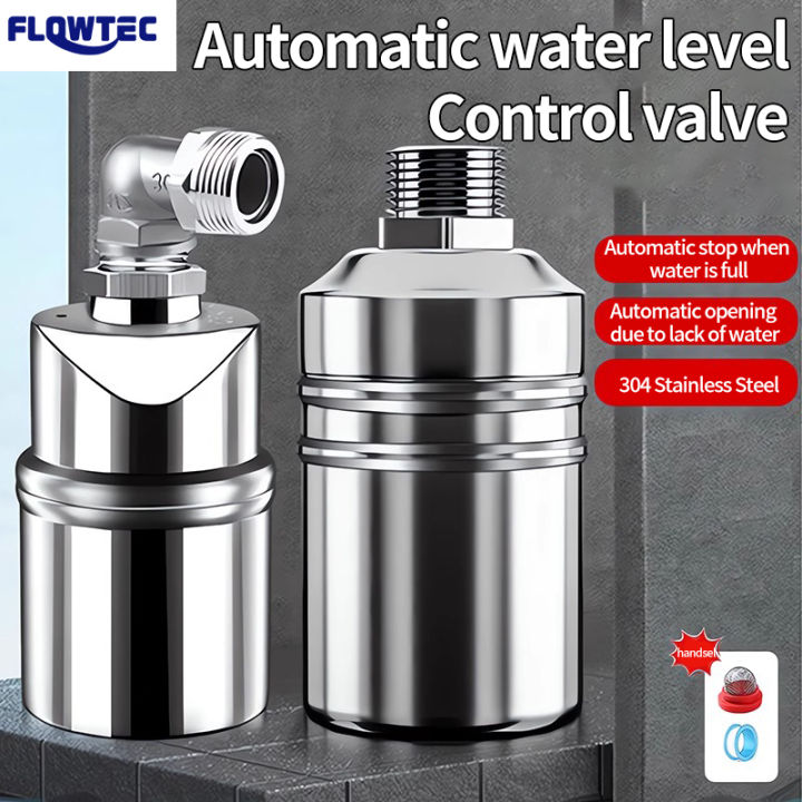 Stainless Float Valve Automatic Water Level Control Auto Shut Ball Mini ...