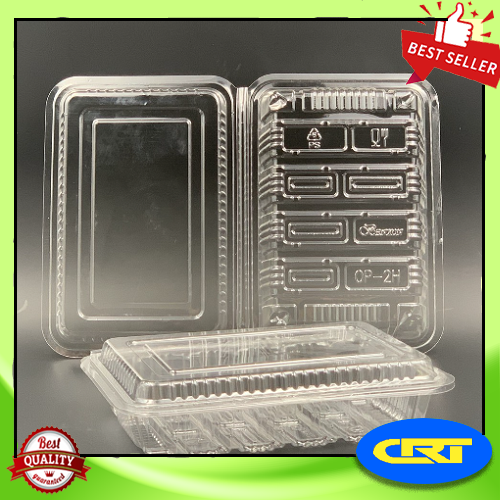 02H Kuih Container/ Bekas Kuih / Disposable Plastic Clear Bakery ...