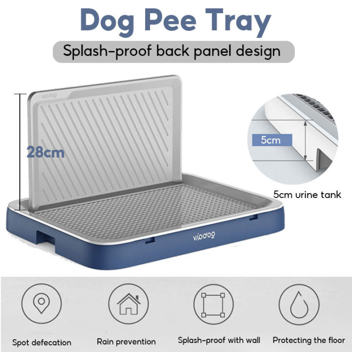 Premium Pet Training Pee Tray - Splash-Proof Heavy-Duty Anti-Slip Dog ...