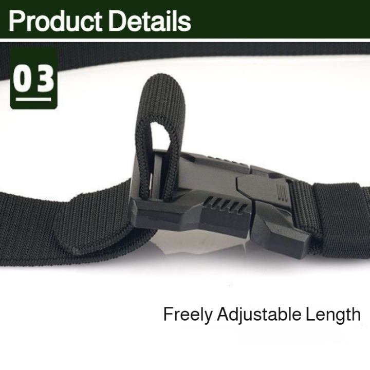 Nylon Elastic Belt Tactical Nylon Belt Military Grade Elastic Webbing ...
