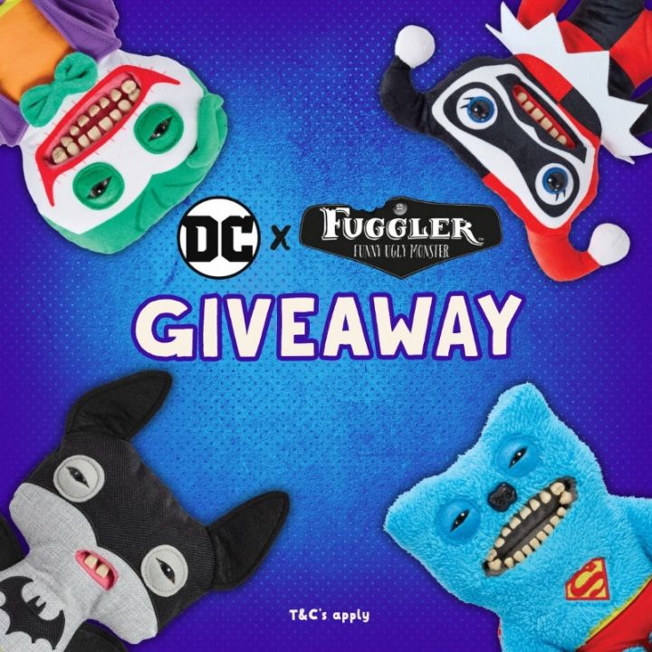 Genuine Teeth fuggler Cute Monster DC Co-branded Batman Joker Superman ...