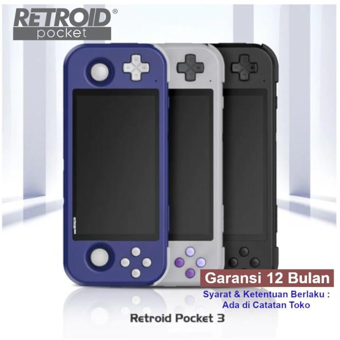 RETROID POCKET 3 HANDHELD RETRO GAMING SYSTEM - FLYHIGH STORE | Lazada ...