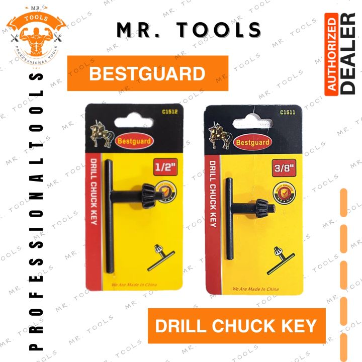 BESTGUARD DRILL CHUCK KEY: 1/2 & 3/8 | Lazada PH