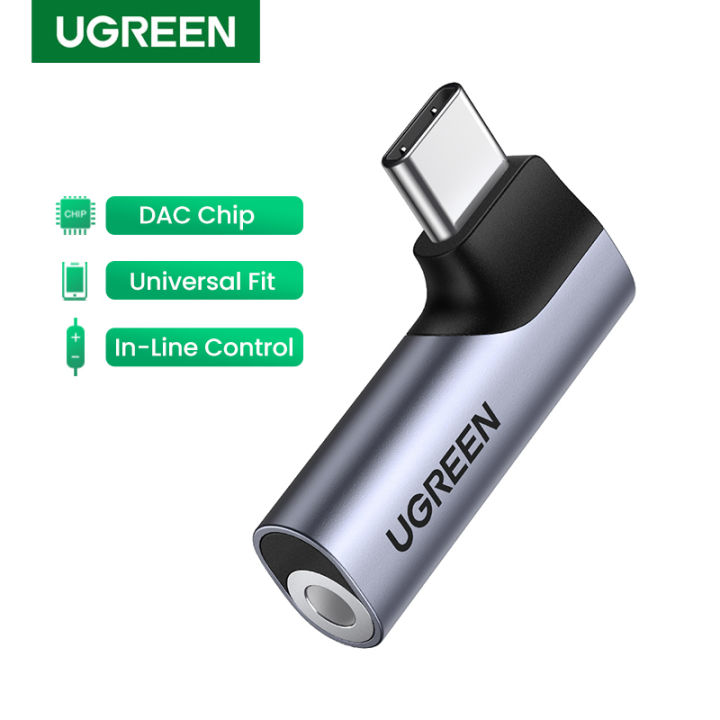 UGREEN USB Type C to 3.5mm Audio Adapter DAC Chip for iPhone 15 Pro Max ...