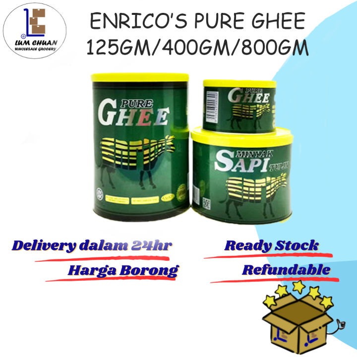 [Clearance Sale] Enrico's Pure Ghee / Minyak Sapi Ghee [125GM / 400GM ...