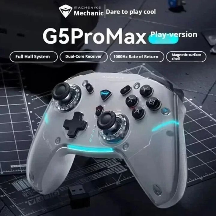 Machenike G5 Pro Max Gamepad Play Edition Tri-Mode Gamepad Hall Linear ...