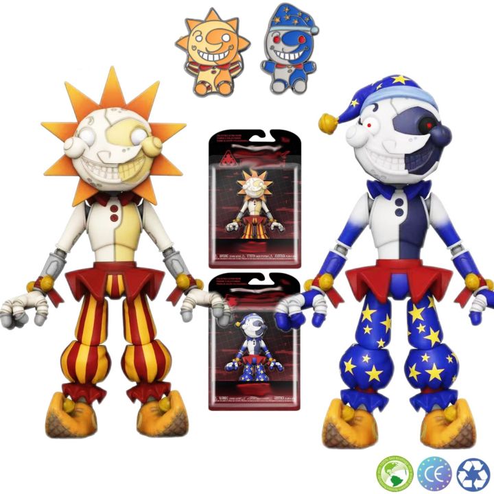 เกม Fnaf Sundrop Moondrop หุ่นพีวีซี Boss Sun Moon Joker Freddy การ์ตูน ...