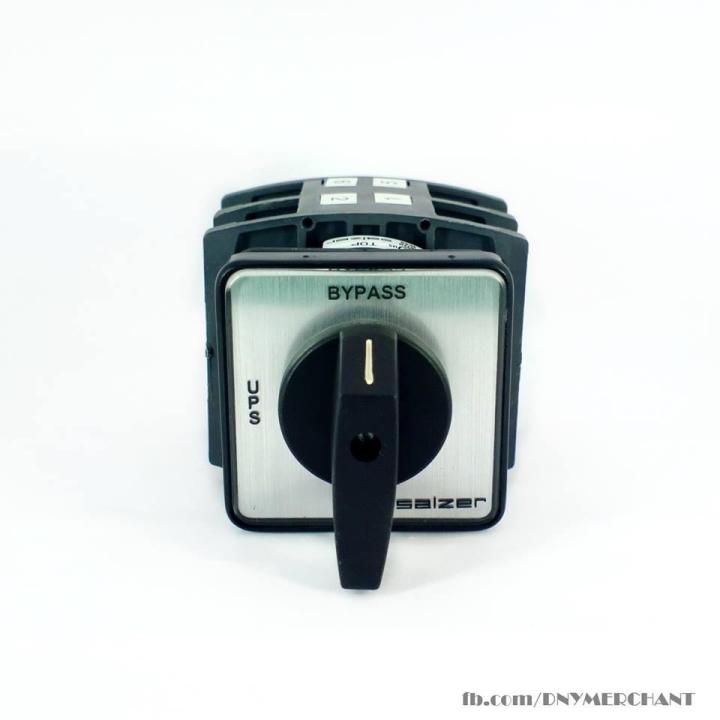 Manual Transfer Bypass Switch Rotary Switch 63 Amps S63 Original Salzer ... Manual Transfer Bypass Switch Rotary Switch 63 Amps S63 Original Salzer ...