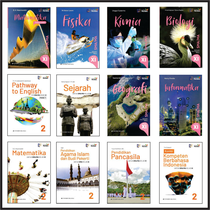 Buku paket SMA Kelas 11 Kurikulum Merdeka Penerbit ERLANGGA | Lazada Indonesia