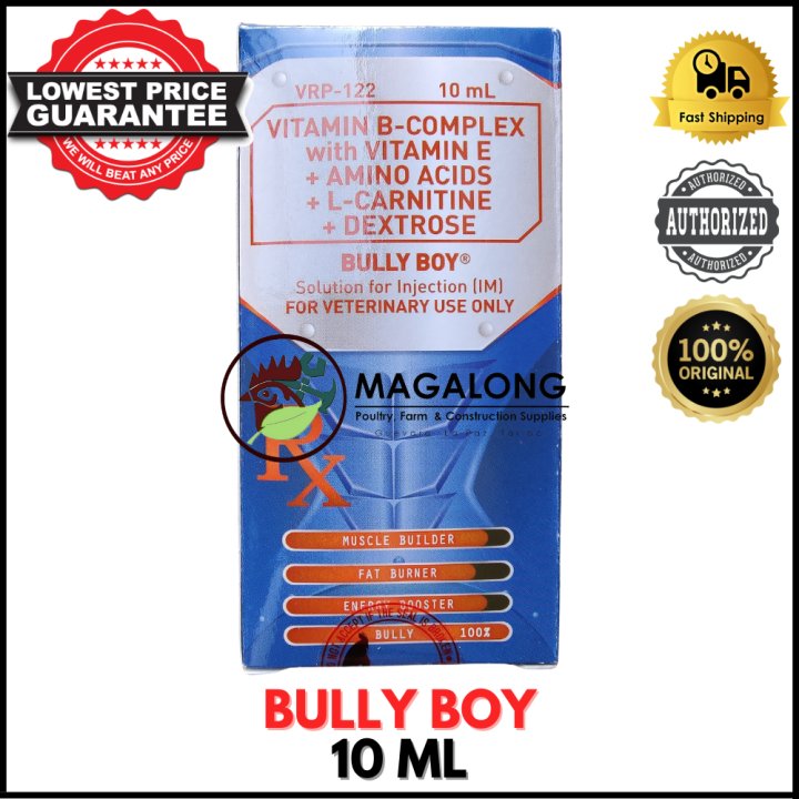 BULLY BOY (VITAMIN B-COMPLEX with VITAMIN E + AMINO ACIDS + L-CARNITINE ...