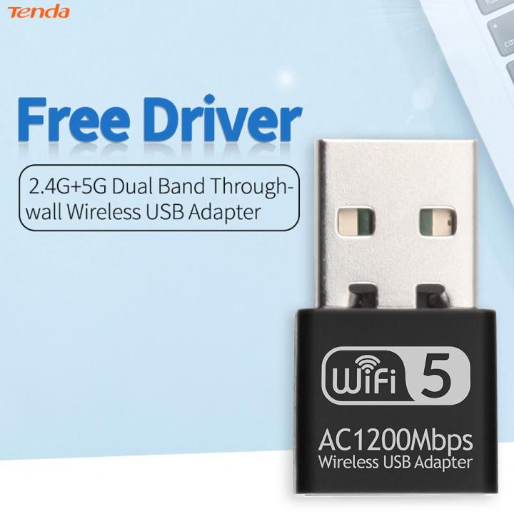 WD-4609AC 1200Mbps Usb Wifi Adapter 2.4G 5G Kad Rangkaian Tanpa Wayar ...