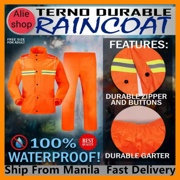 SAFETY RAIN COAT PANTS AND JACKET Kapote | Lazada PH