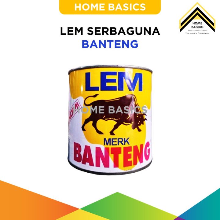 Lem Banteng 500 Gram / Lem Aibon / Lem Kuning / Perekat HPL / Lem ...