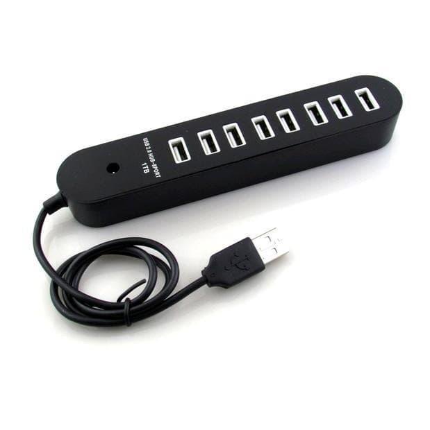 8 port usb hub support 1TB for pc laptop & smartphone | Lazada PH