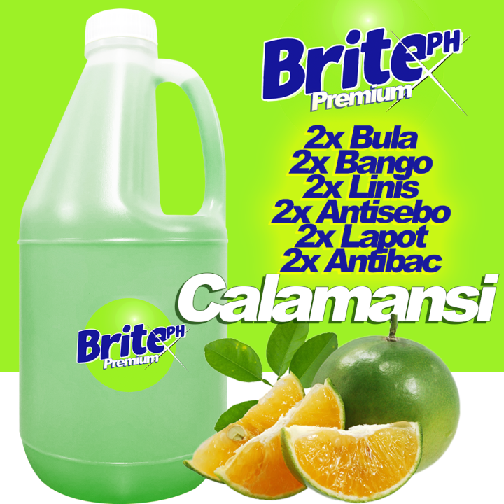 BritePH Premium Dishwashing Liquid (Calamansi Green) | Lazada PH