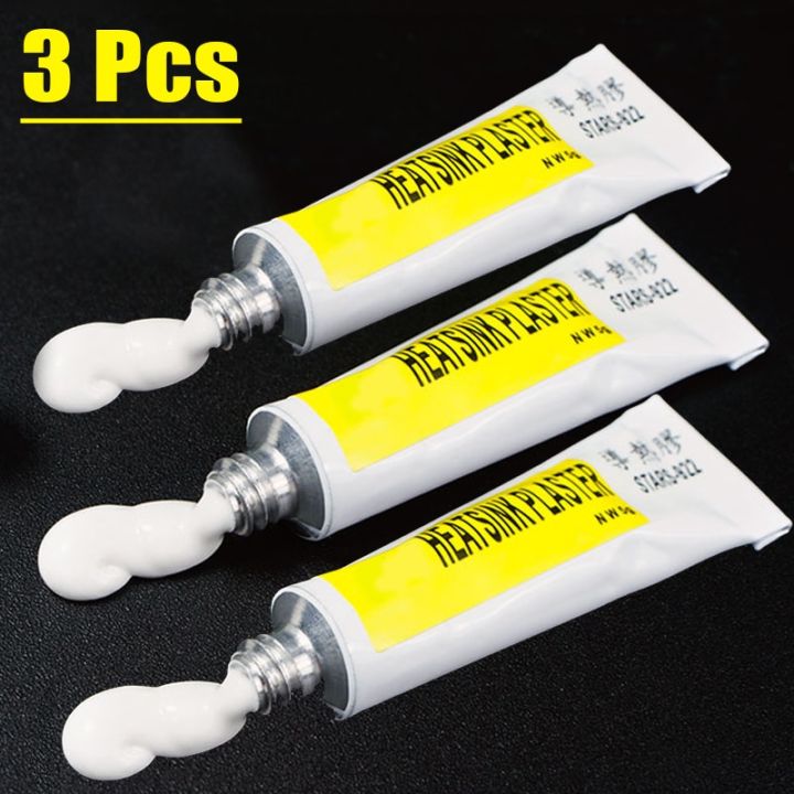 1/2/3pcs 5g Thermal Paste Conductive Heatsink Plaster Viscous Adhesive ...