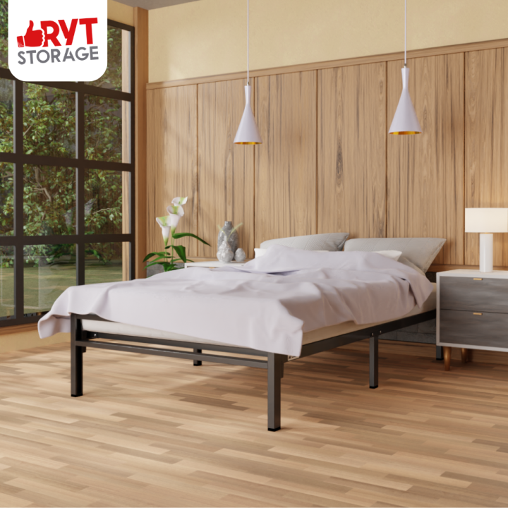 RYTStorage Ben Bed Bold Series Semi-Double Size Bed Frame (48 x 75 ...