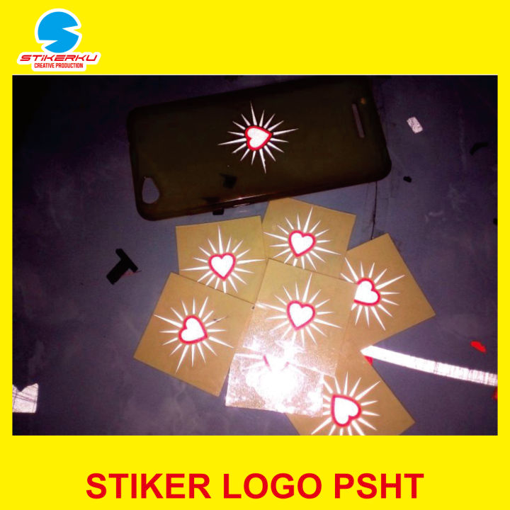 Stiker Logo Lambang PSHT Sticker Hati Bersinar SH Terate | Lazada Indonesia