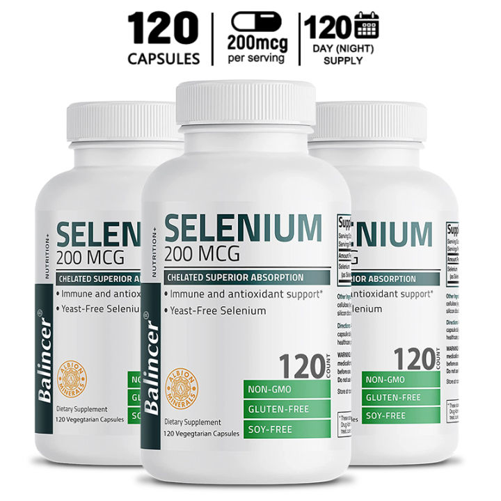 Selenium 200 mcg for Immune System, Thyroid, Prostate & Heart Health ... Selenium 200 mcg for Immune System, Thyroid, Prostate & Heart Health ...
