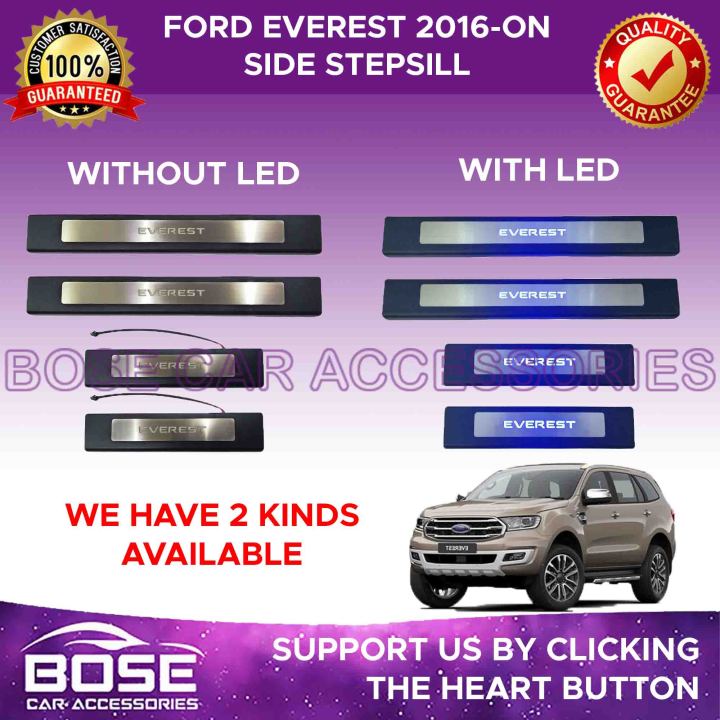 Side Step Sill for Ford Everest 2016 2017 2018 2019 2020 2021 2022 / ...
