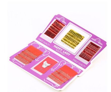 Assorted silver eye needle and threader needle / aspili / needle kit ...