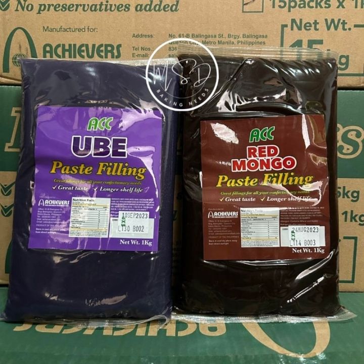 ACC Ube / Red Mongo paste Filling 1kg | Lazada PH