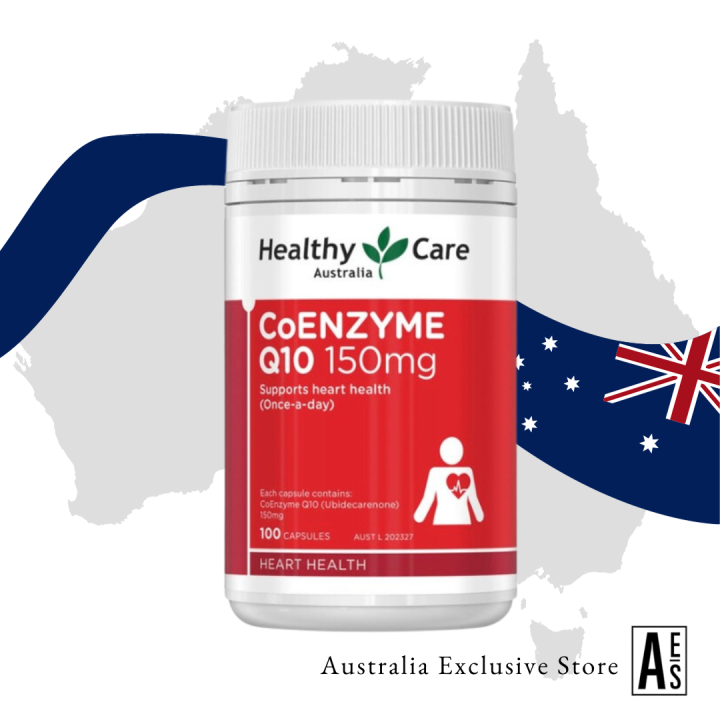 HEALTHY CARE CoEnzyme Q10 150mg (100 soft capsules) | Lazada