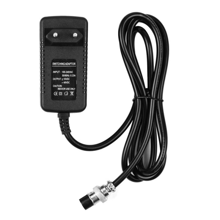 Mixing Console Mixer Power Supply AC Adapter 15V/48V 0.23A Universal 4 ...