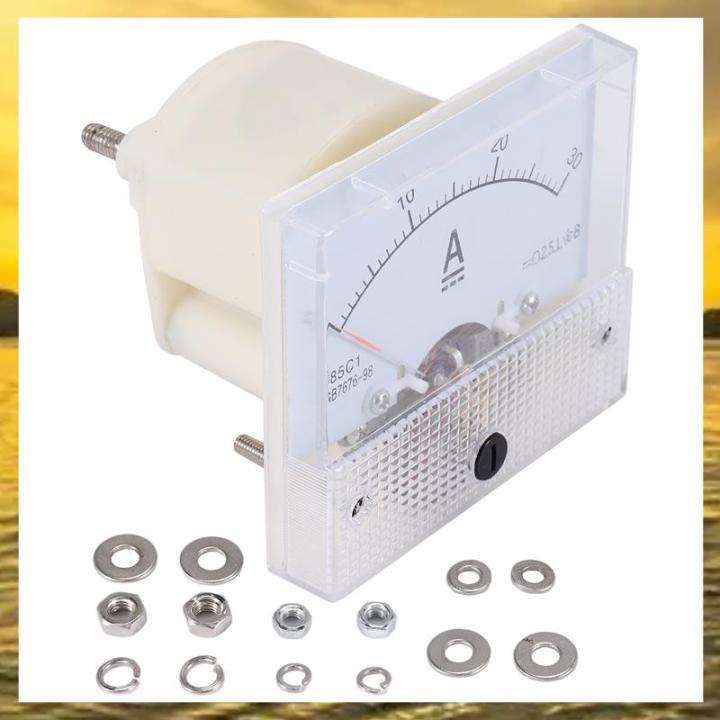 (VMHJ) 85C1-A Dc Analog Ampere Meter Panel Meter Gauge 30A Amp Gauge ...