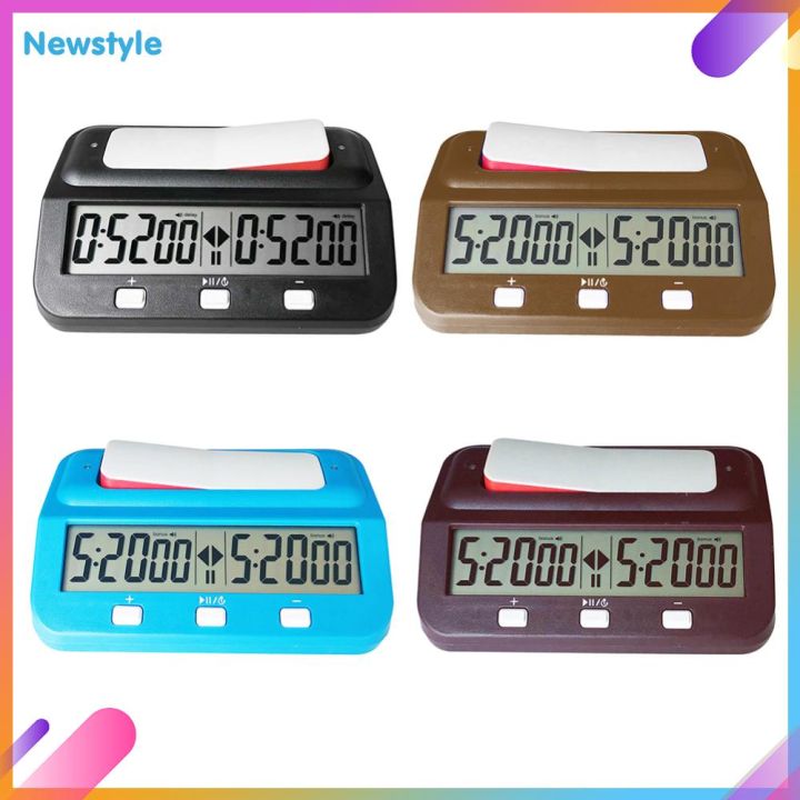 3-in-1 Multipurpose Portable Professional Chess Clock Digital Chess Timer Game Timer | Lazada PH