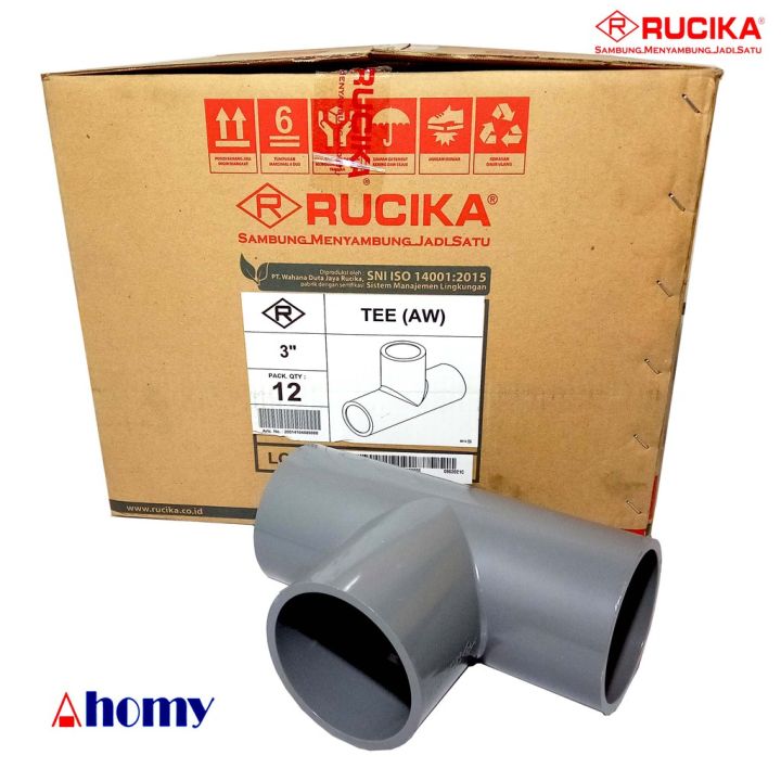 tee 3” TS AW tebal rucika sambungan pipa pvc | Lazada Indonesia