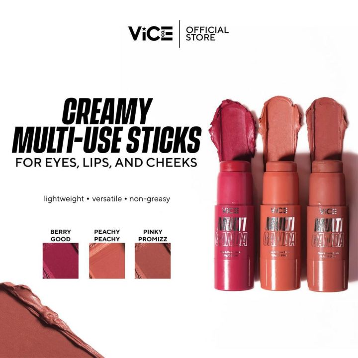 Vice Cosmetics Multiganda One & Done Blush Stick | Lazada PH