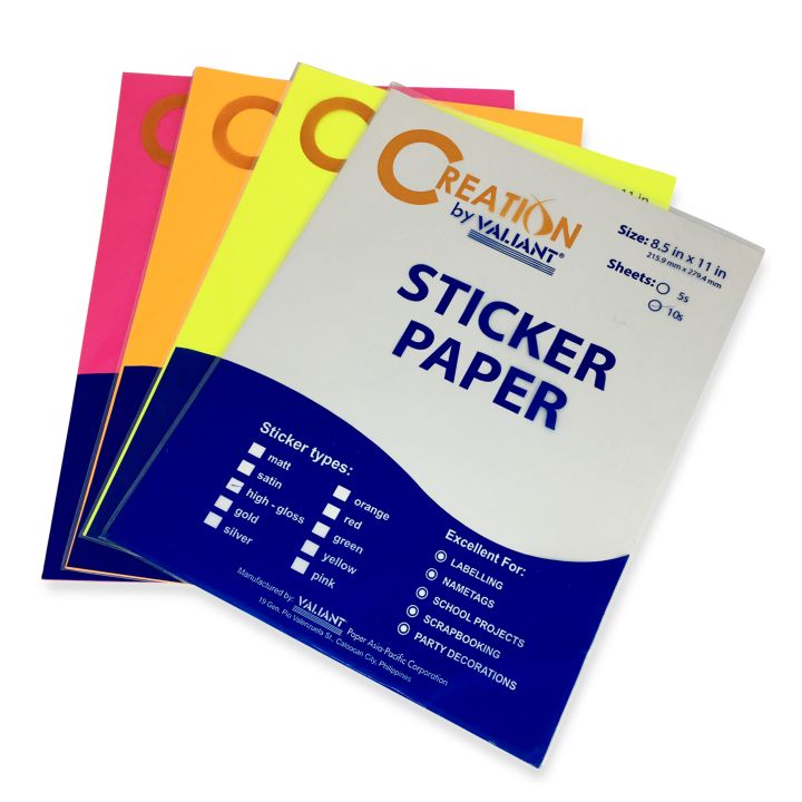 Creation Sticker Paper | Lazada PH
