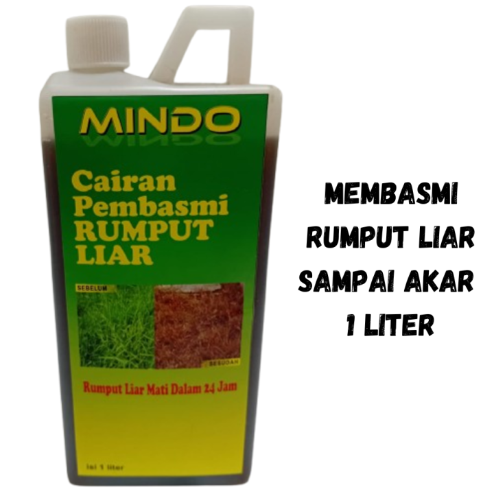 Obat racun rumput herbisida 1 liter Pembasmi Rumput dan gulma1 Liter ...