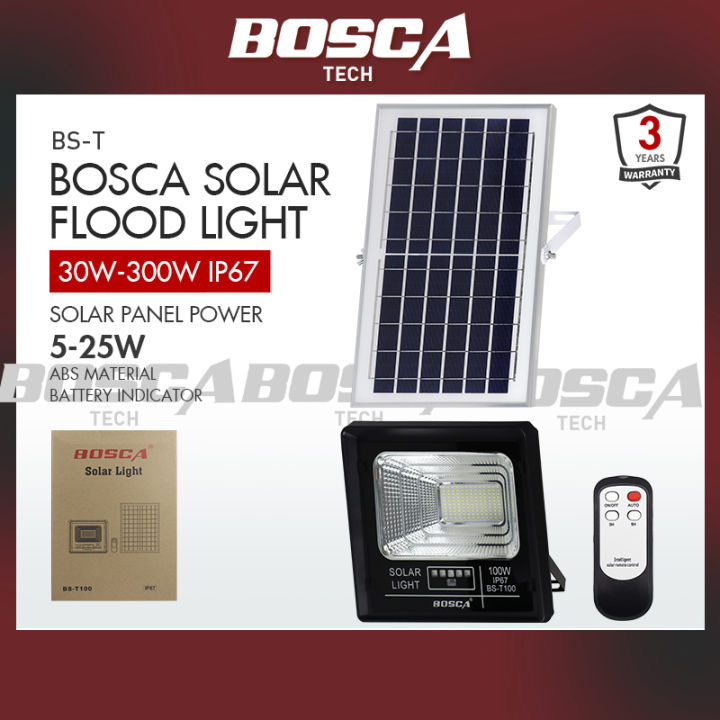 BOSCA Solar Flood Light BS-T 30W 50W 100W 200W 300W IP67 solar flood ...