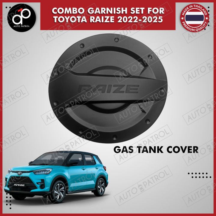 TOYOTA RAIZE (TURBO G, E VARIANT) 2022-2025 Gas Tank Cover Matte Black ...