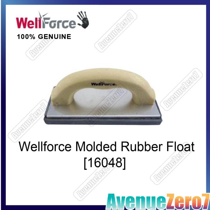 Special Molded Rubber Float Trowel For Wall Cement Finishing WELLFORCE ...
