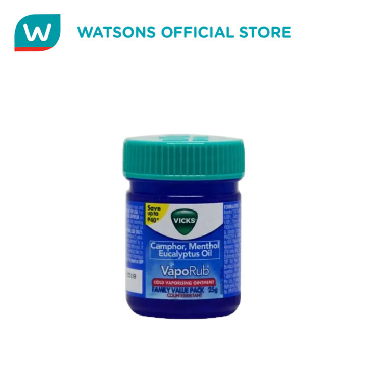 VICKS Vaporub 25g with Ready Display Box | Lazada PH
