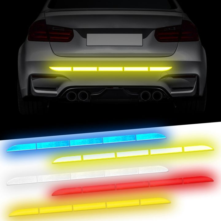 KLNU Car Reflective Strip Sticker Car Tail Box Cover Tip Stickers Car ...