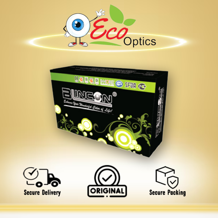 Blincon Classic & Jazzy 3 Months Color Contact lenses (2 piece/box ...