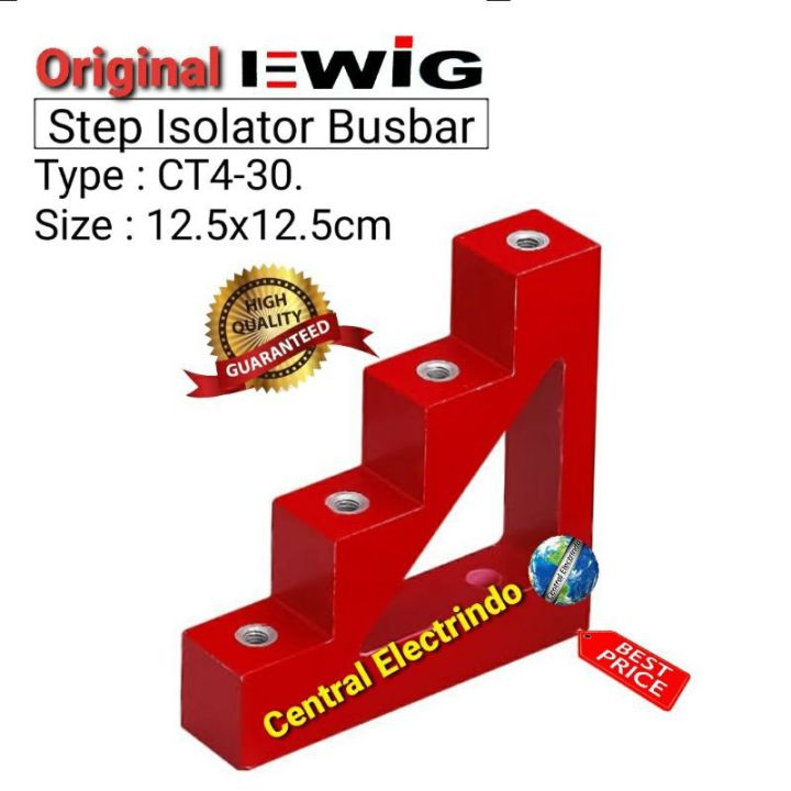 Step Isolator Busbar Support EWIG CT4-30. | Lazada Indonesia