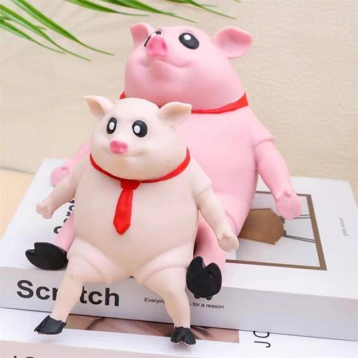 Piggy Toy หมูสีชมพู บีบบของเล่นคลายเครียด เหมาะสำหรับคนต้องการหยุมแฟน ...