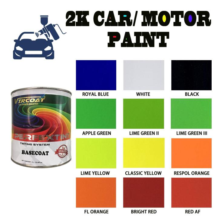 VIRCOAT Car Body Paint Motor Paint Automotive Paint 2K Paint/ Solid ...