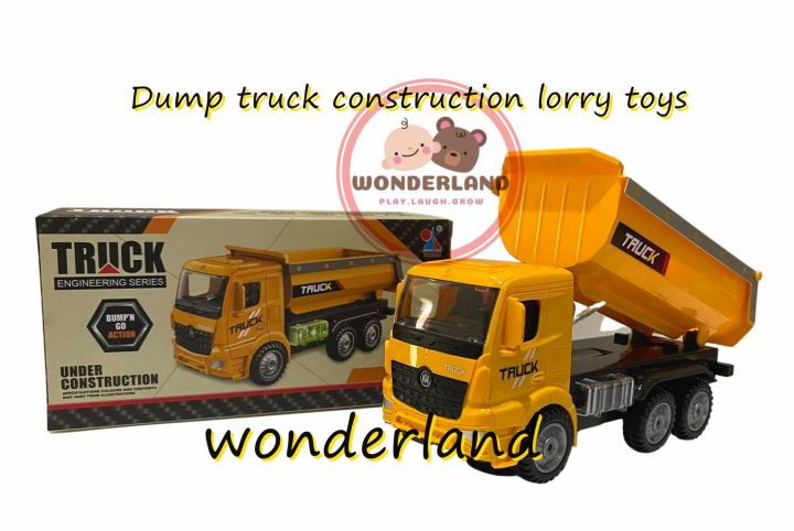 Dump Truck Lorry toys Construction Toys for Kids Mainan Lori Kanak ...