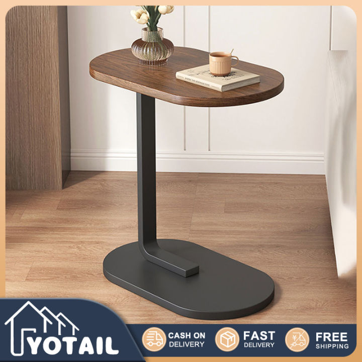 YOTAIL Living room sofa side a few creative C type tea table shelving ...